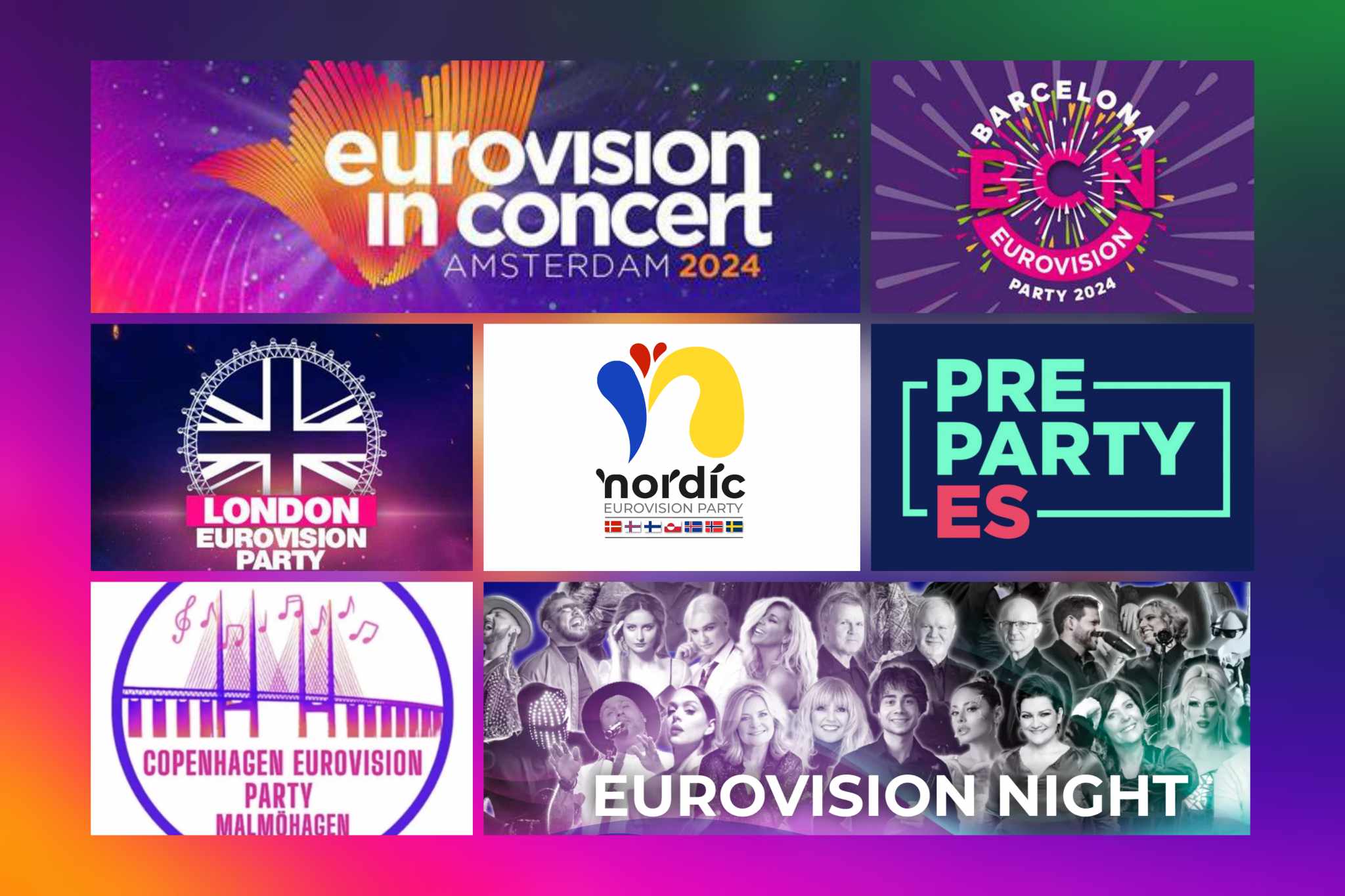 Eurovision 2024 Pre-Parties: It's party time ! Warming up for Malmö ...