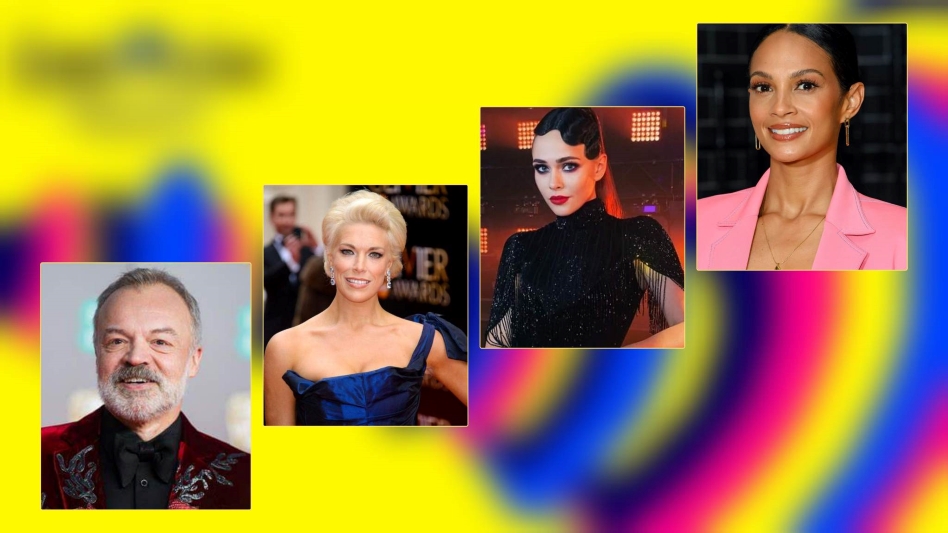 Eurovision 2023: Graham Norton, Julia Sanina, Hannah Waddingham and ... Eurovision 2023: Graham Norton, Julia Sanina, Hannah Waddingham and ...