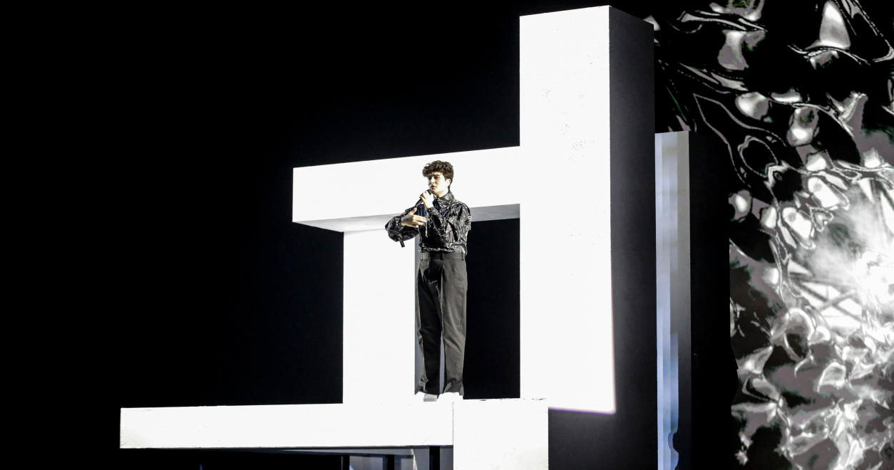 Eurovision 2021: First rehearsal for Gjon's Tears from Switzerland